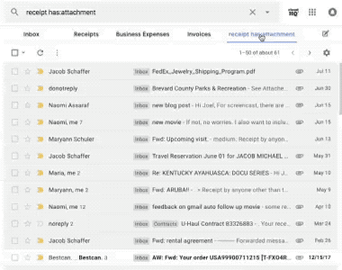 Gmail Tabs - Features